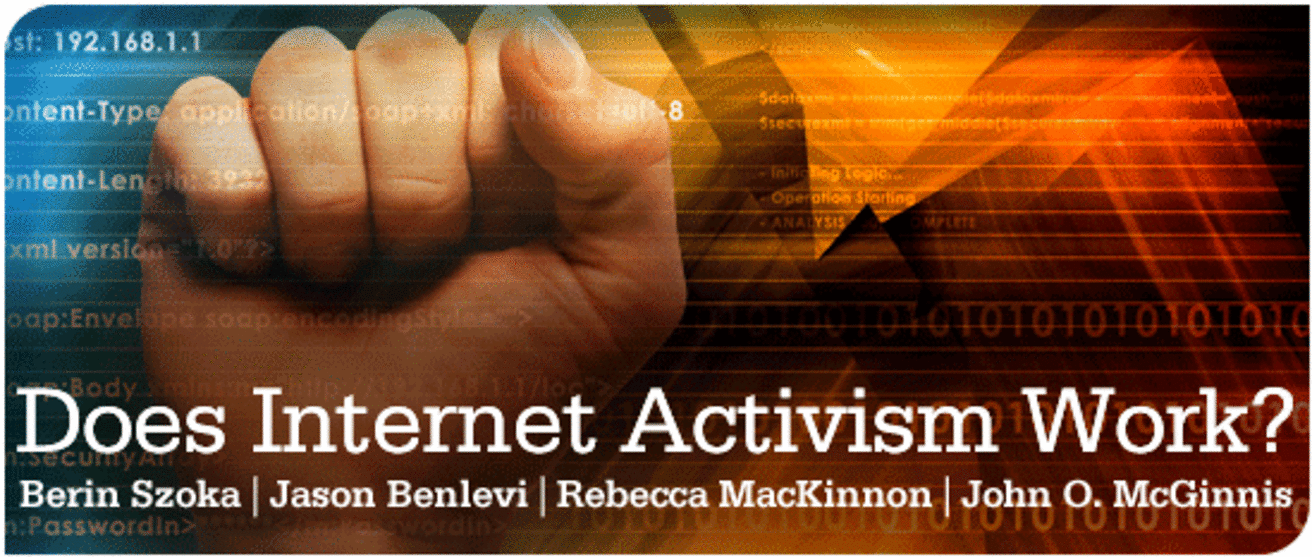 Toward a Greater Understanding of Internet Activism | Cato Unbound